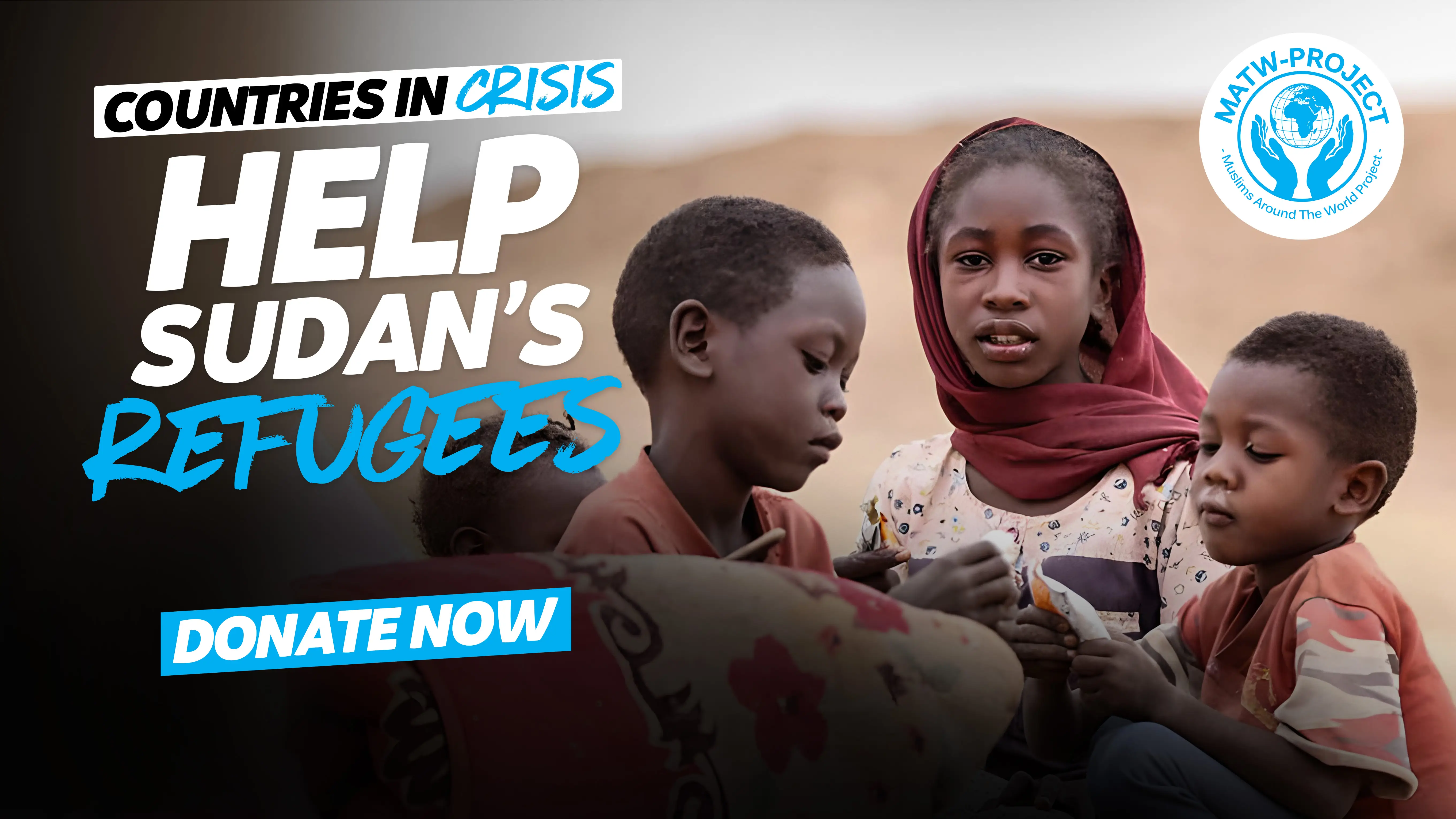 🚨Urgent Relief for Sudanese Refugees with Ghaida! | LaunchGood | LaunchGood