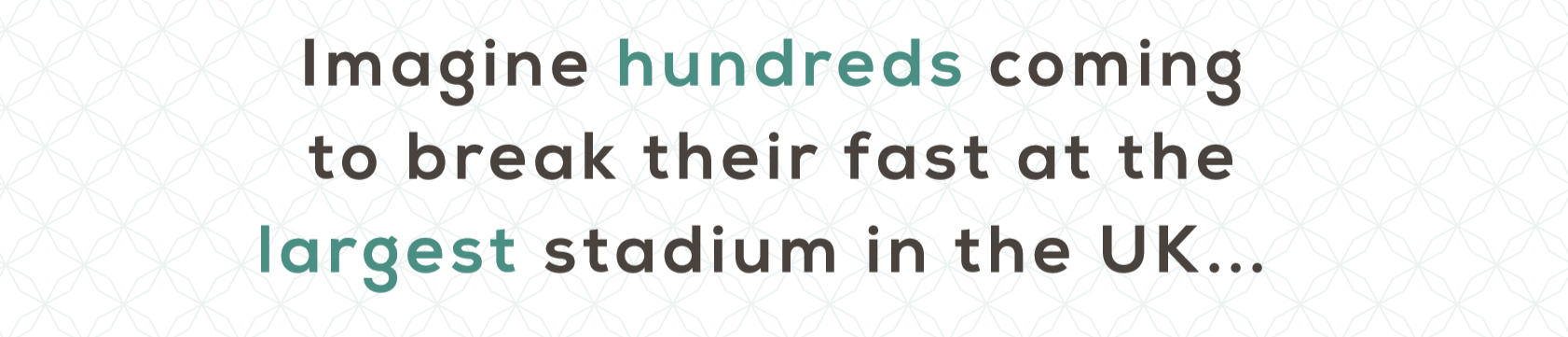 Help Sustain Ramadan Tent Project | LaunchGood