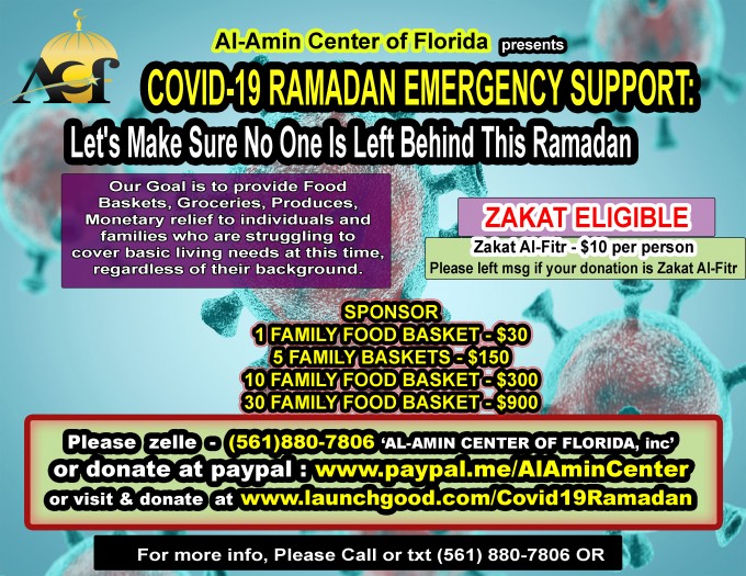 COVID-19 RAMADAN EMERGENCY SUPPORT: Let's Make Sure No One Is Left ...
