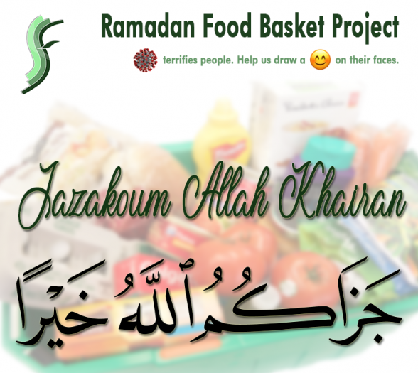 Sister Sabria Foundation. Ramadan Food Basket 2020 | LaunchGood ...