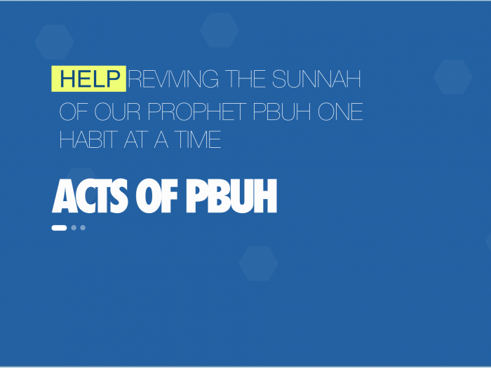 Acts of Prophet PBUH | LaunchGood | LaunchGood