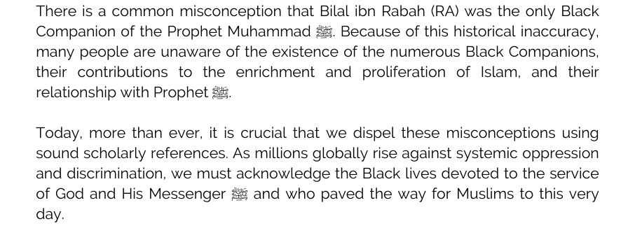 The Black Sahaba: Tell Their Stories | LaunchGood