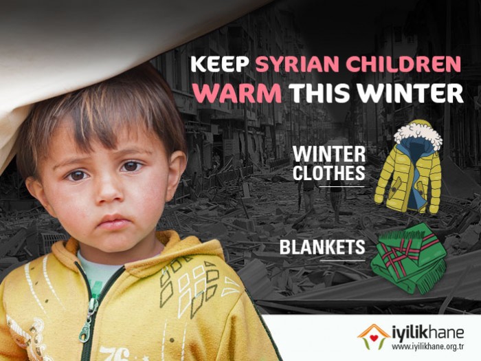 Keep Syrian Children Warm this Winter | LaunchGood | LaunchGood