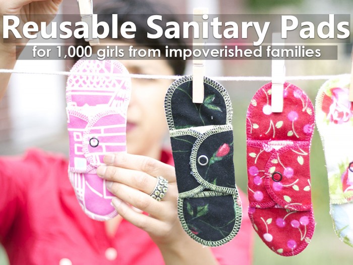 Reusable Sanitary Pads for Impoverished Girls | LaunchGood | LaunchGood