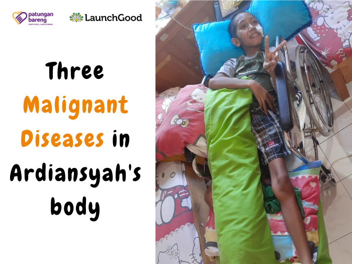 Urgent Cancer Treatment for Adriansyah | LaunchGood | LaunchGood