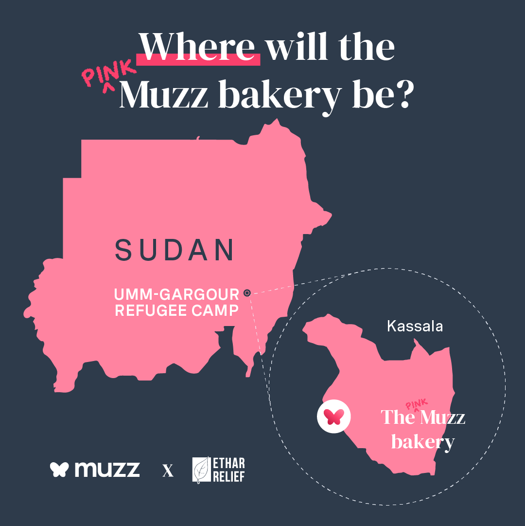 Help Muzz build a (pink) bakery in East Sudan! | LaunchGood | LaunchGood