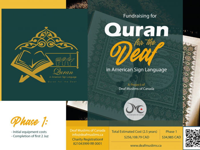 Give Deaf Muslims the Quran in American Sign Language - Phase 1 ...