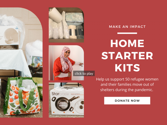Provide Home Starter Kits for Refugee Women and Children Moving out of ...