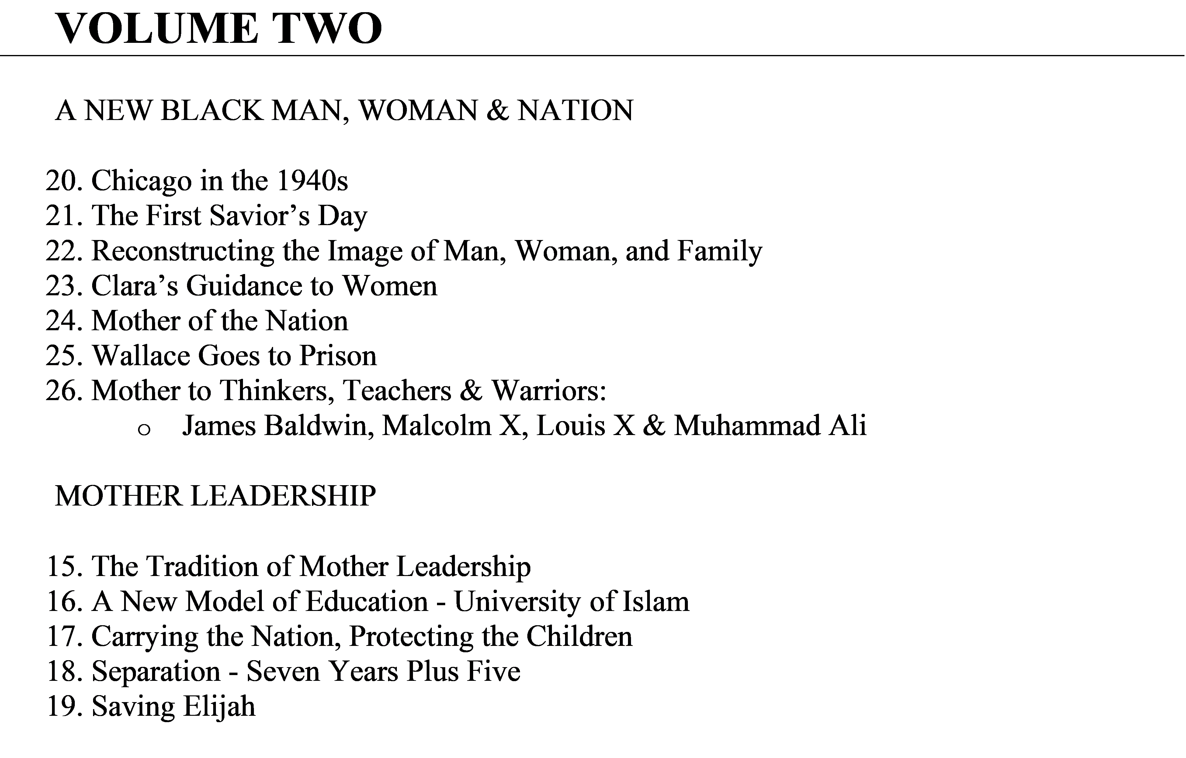 Mother of Nation, Clara Muhammad | LaunchGood