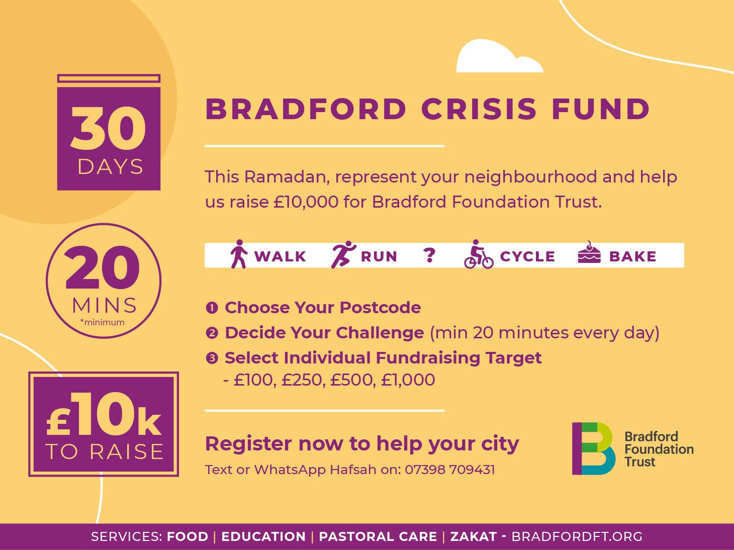 Amanda Ramadan Challenge | LaunchGood