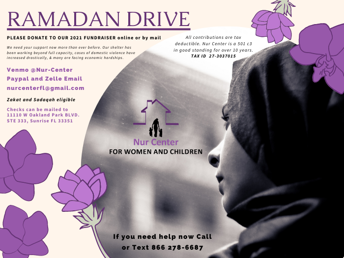 Ramadan Drive: To provide Services and Shelter to Domestic Violences ...