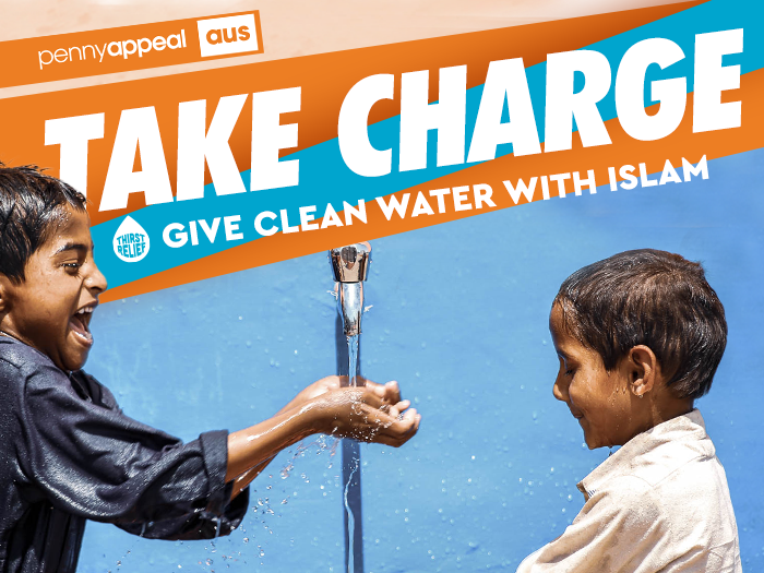 Take charge - Give Clean Water With Islam | LaunchGood | LaunchGood
