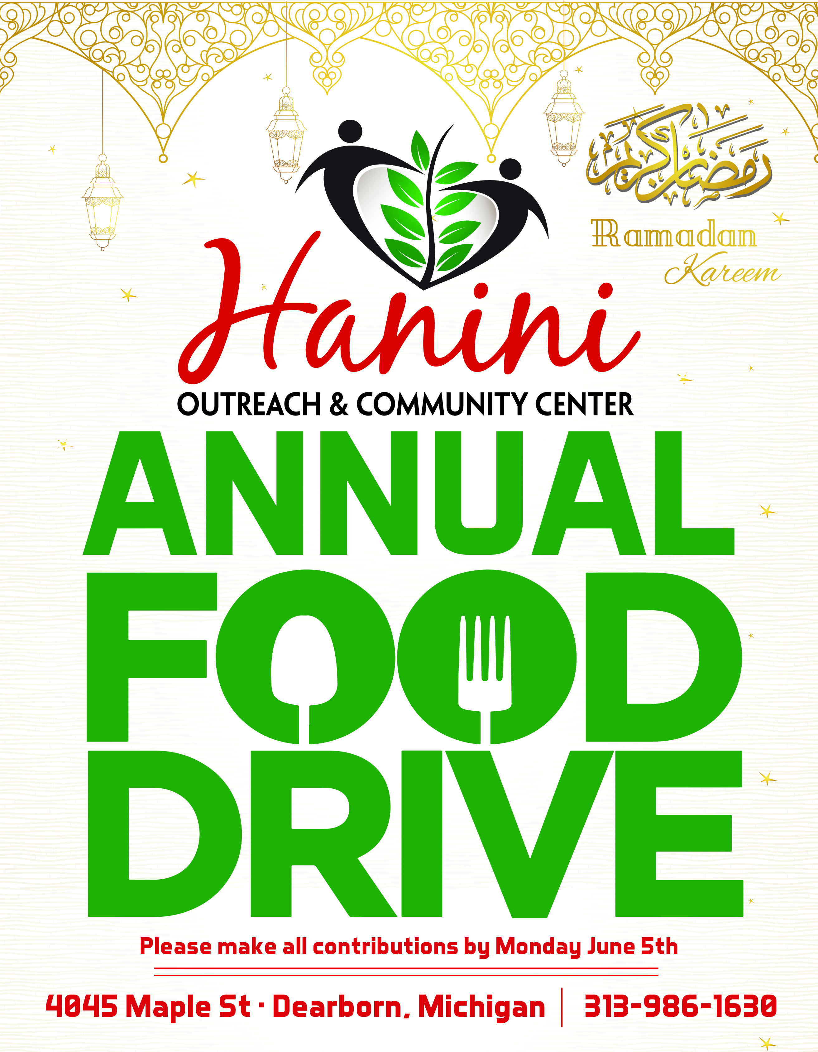 Hanini Annual Food Drive | LaunchGood | LaunchGood