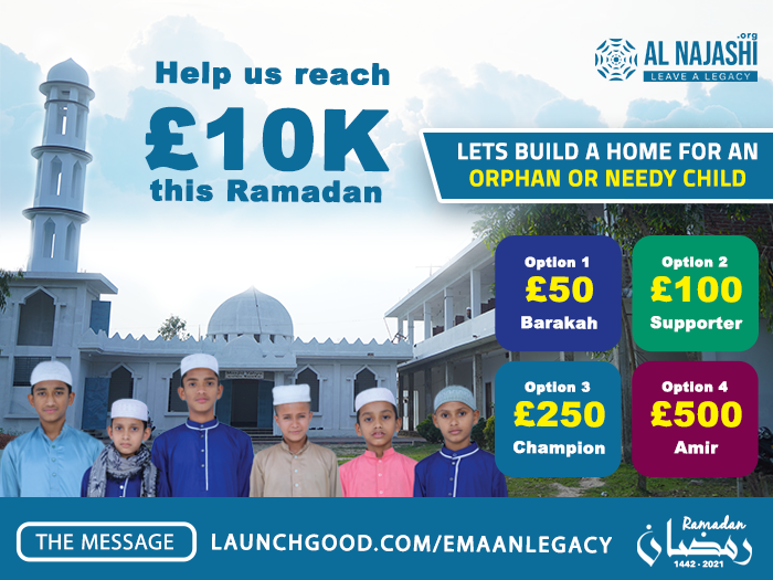 Help Me! Build a Legacy this Ramadan | Home for an Orphan or Needy ...