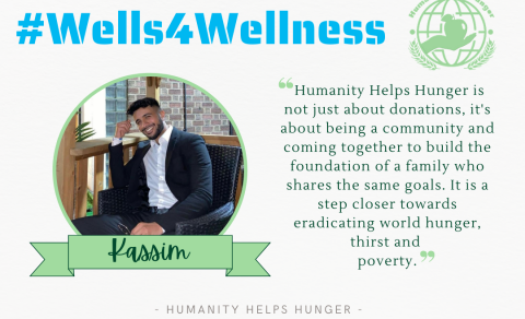 Kassim's #Wells4Wellness w/ HumanityHelpsHunger | LaunchGood | LaunchGood