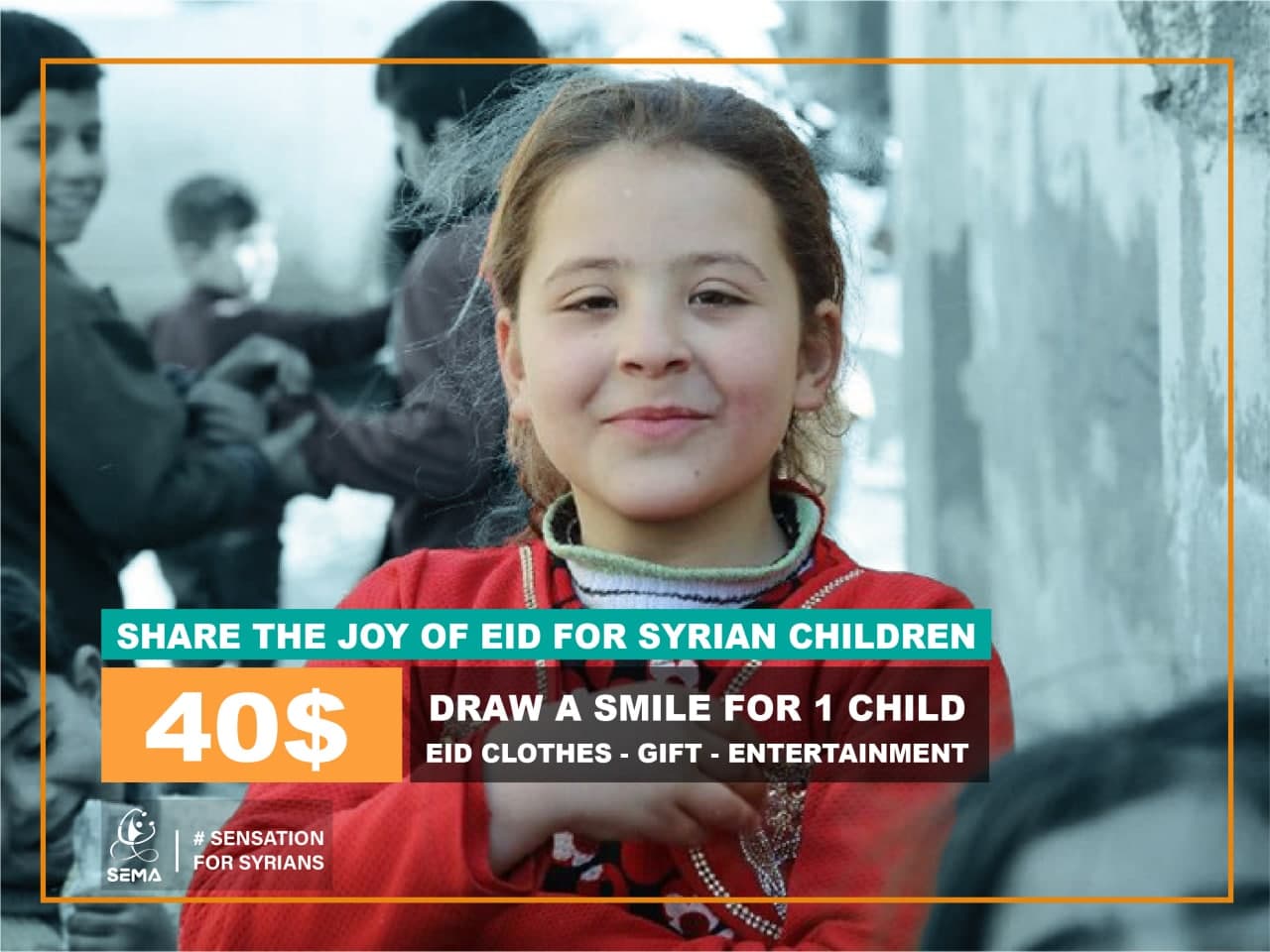 Send Eid gifts to Syrian Orphans & Children | LaunchGood | LaunchGood