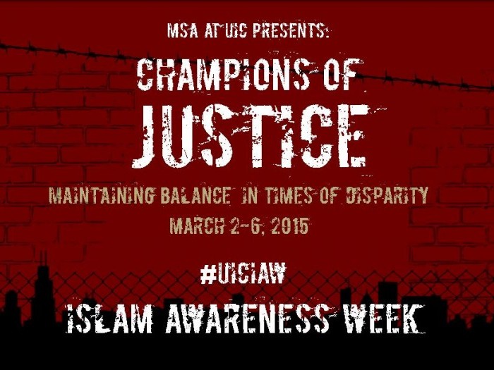MSA at UIC presents Islam Awareness Week 2015 | LaunchGood | LaunchGood
