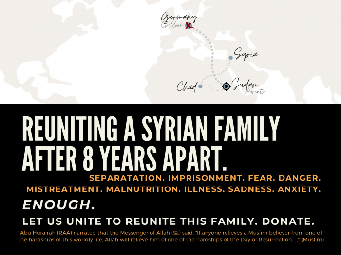 Unite to Reunite a Syrian Family After 8 Years Apart | LaunchGood ...