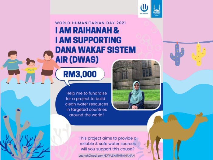 Dana wakaf Sistem Air (DWAS) with Raihanah | LaunchGood | LaunchGood