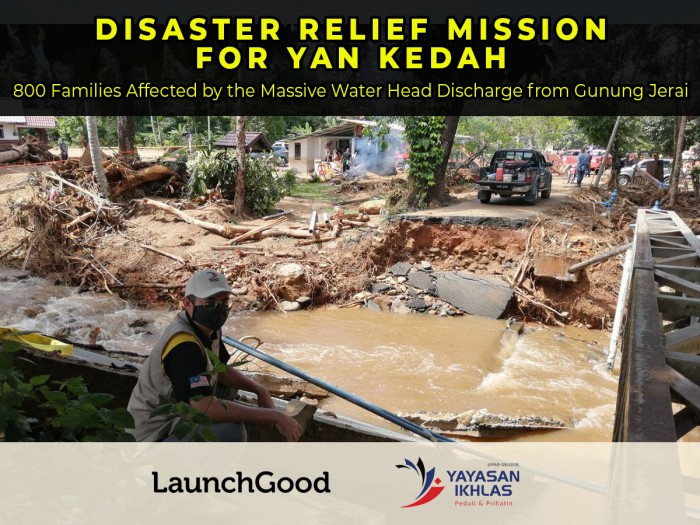 EMERGENCY FLOOD RELIEF - YAN, KEDAH | LaunchGood | LaunchGood