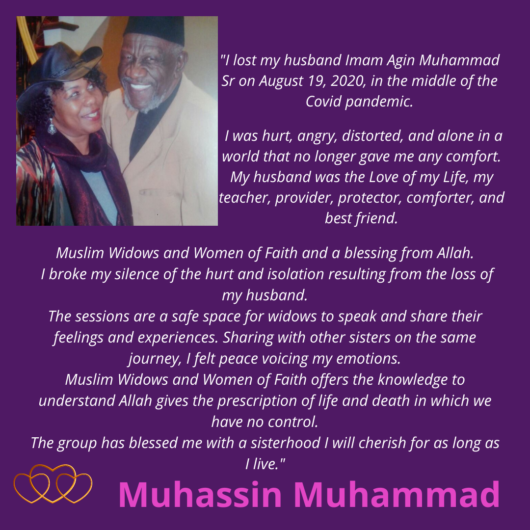 Muslim Widow & Women of Faith Grief Recovery Support Group | LaunchGood ...