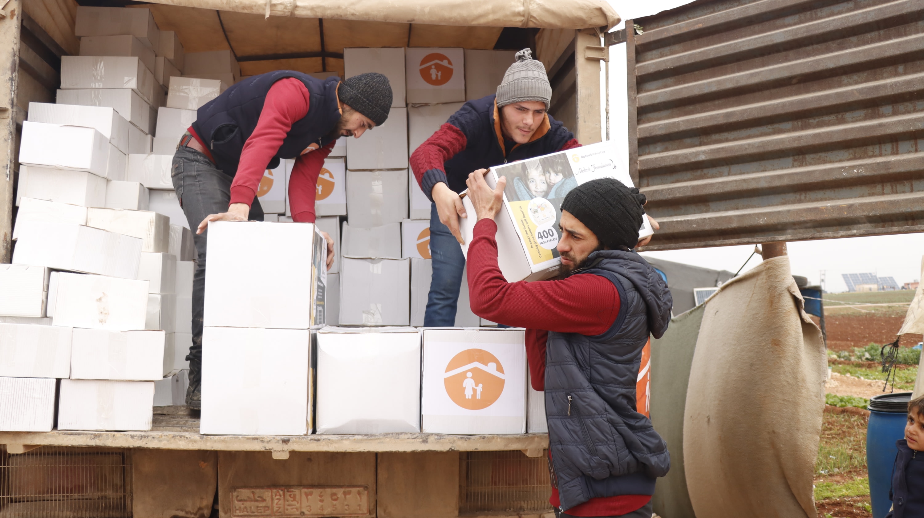 Food parcel for Syrian families: Ramadan | LaunchGood