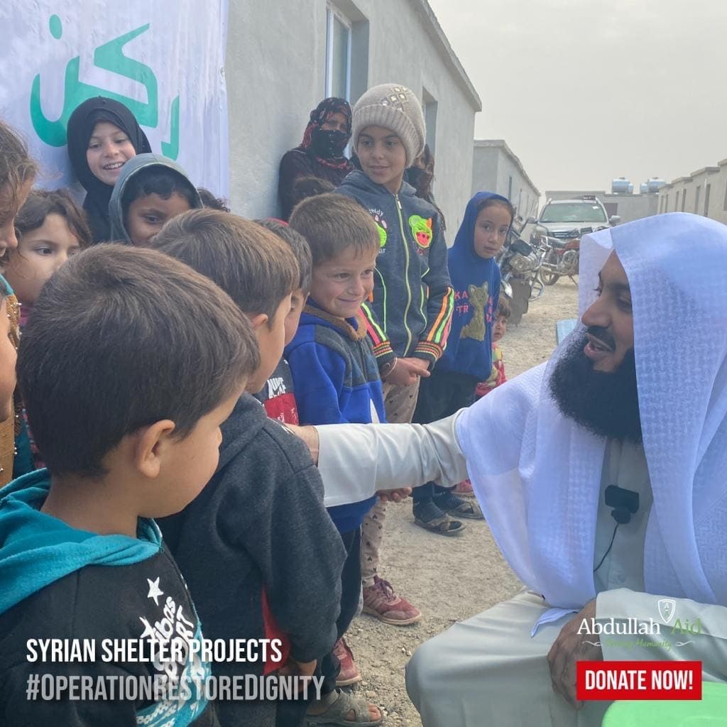 Build Syrian Refugee Shelters | LaunchGood | LaunchGood